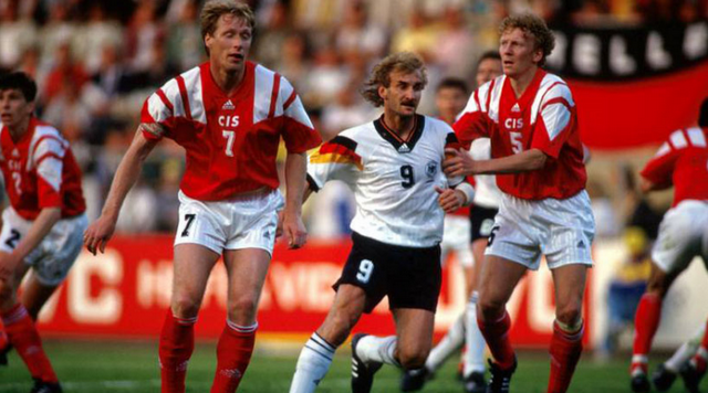 1992: Germany – Commonwealth of Independent States, CIS 1-1 (0-0 ...
