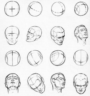 Learning to draw: Human Head