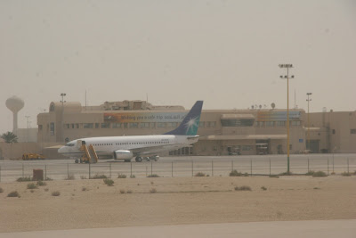 Saudi Scenes: Company Airport-Dhahran