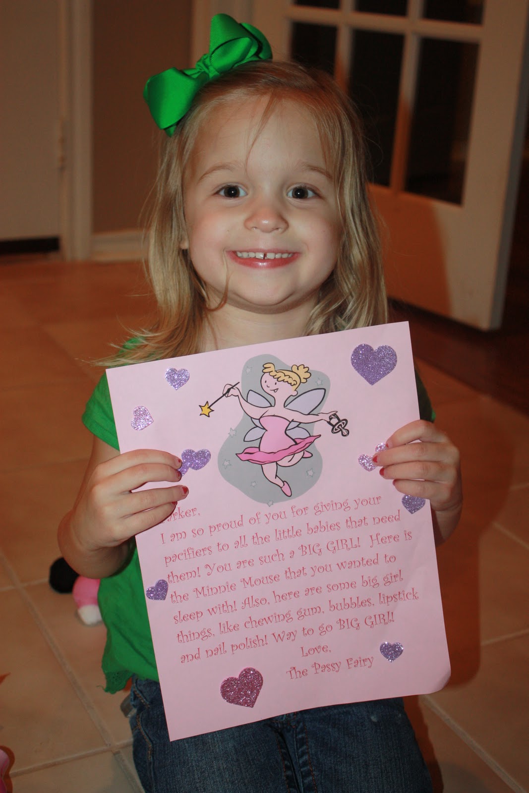 The Stelmazewski Family: Paci Fairy