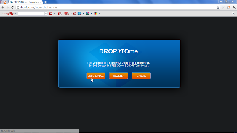 Dropbox服務四之四：讓朋友將檔案輕鬆上傳到自己的Dropbox(DROPitTOme) – 簡睿隨筆