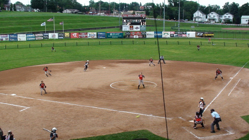 My annual trip to the National Pro Fastpitch game - USSSA Pride vs ...
