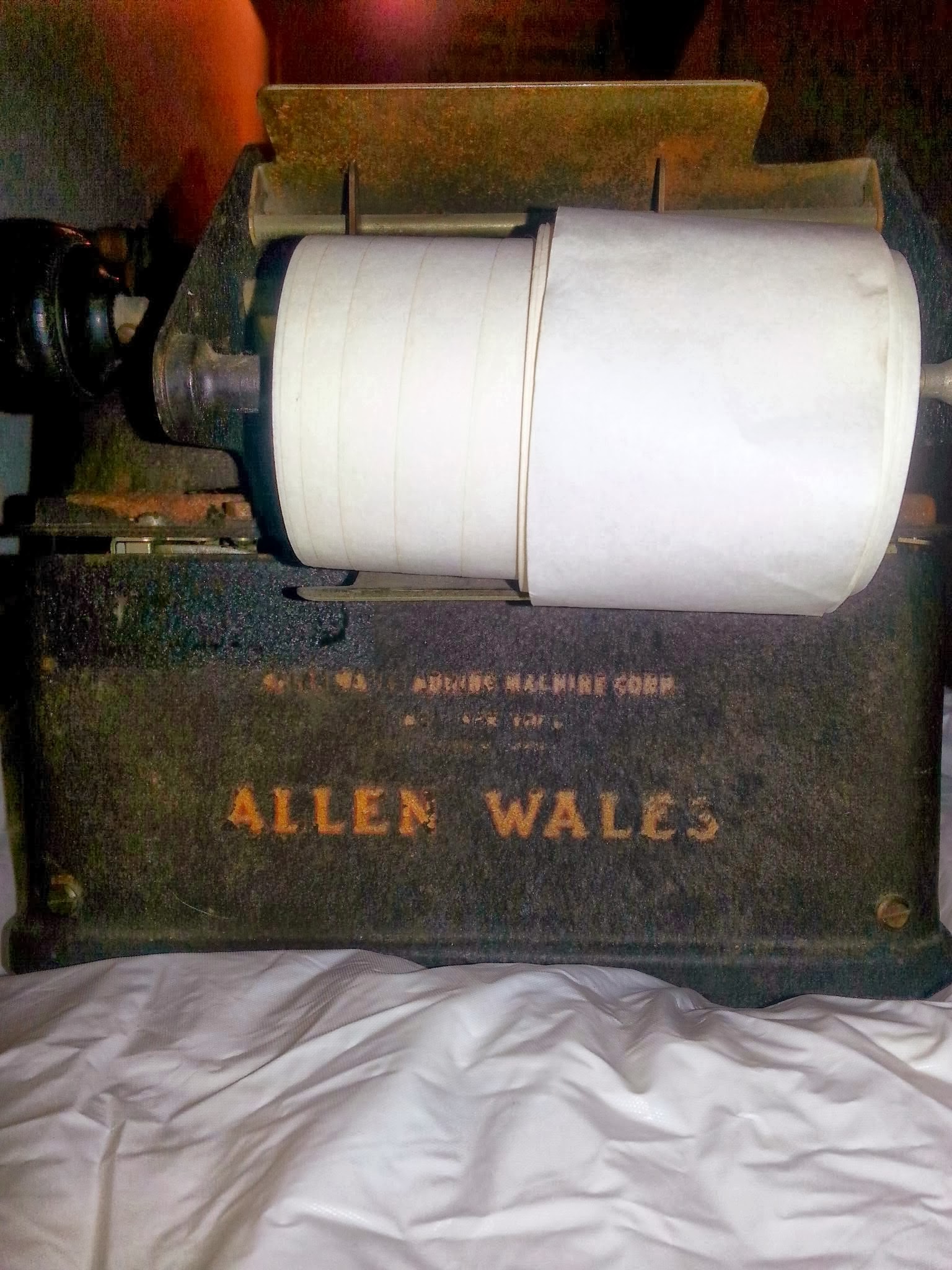 Vintage Allen Wales Adding Machine - Eclectic Antiquing