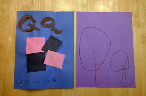 The cow jumping over the moon: Homemade Alphabet Book!