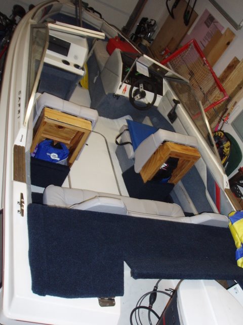 86 bayliner capri, floor, stringers, and now transom | Boating Forum ...