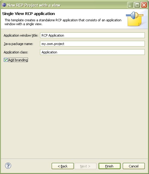 Getting familiar with Eclipse RCP Getting familiar with Eclipse RCP