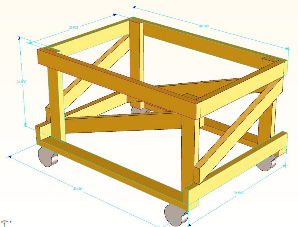 Bench/Table/Base/Cart/Stand Design Help