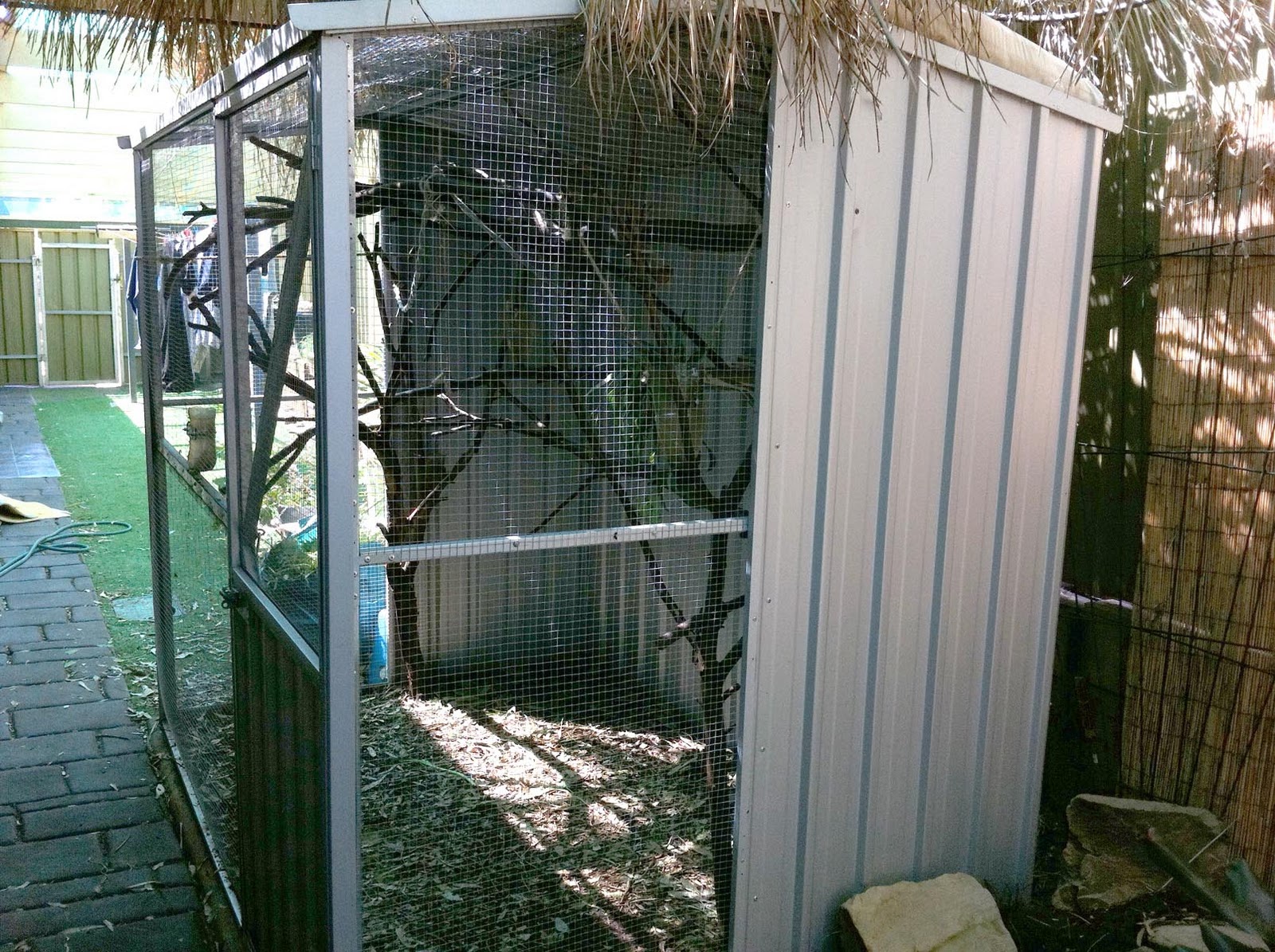 Possum Ark: Setting up a cage for Possums