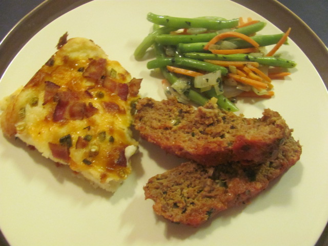 For the love of dinner: Beautiful meat loaf supper