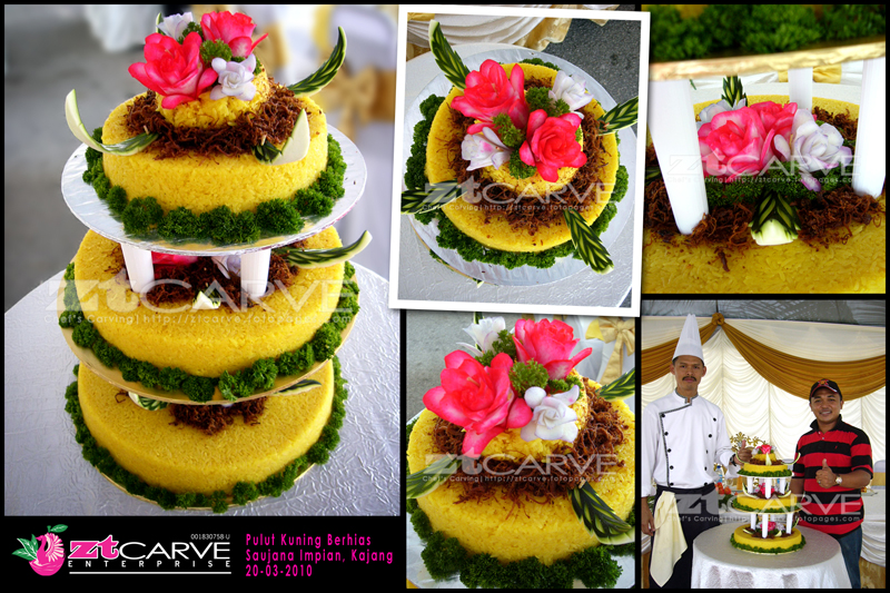 Qaseh Diannaleya BridaL: kek dan pulut kuning