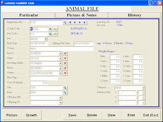 LADANG KAMBING KAMI: MY ANIMAL MANAGEMENT SYSTEM FOR GOAT & SHEEP