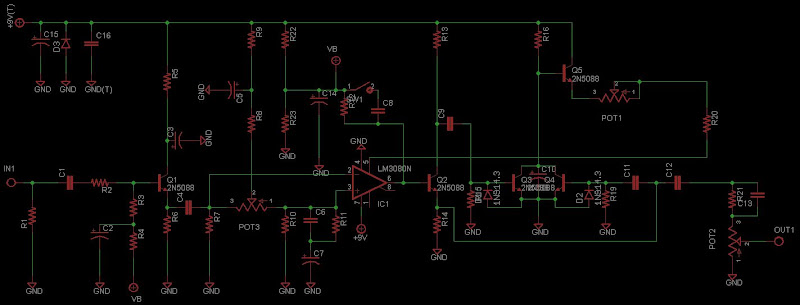 Made a PCB w/ Eagle. Doesn't work. Is it my layout or the build? Ross Comp.