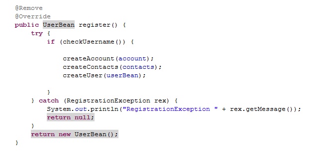 /* Tips and tricks of Java programming */: EJB 3 Stateful Session Bean