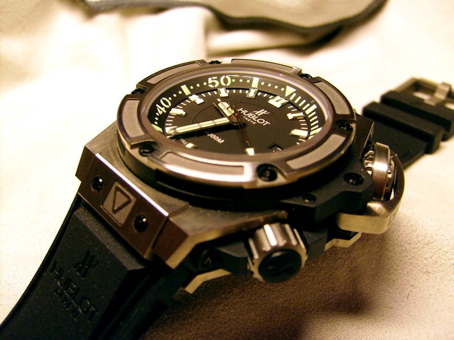 [PICS] Hublot Oceanographic 4000m Diver V6 factory Comparison GEN vs ...