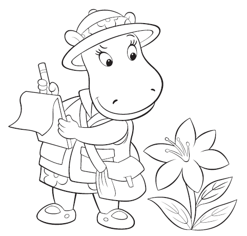 Imagenes Para Colorear: Imágenes Para Colorear de los Backyardigans