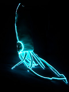 It'll Glow On You: Bioluminescent Giant Squid.