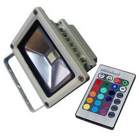 TorchStar 10W RGB multi-color Super Bright High output LED outdoor ...