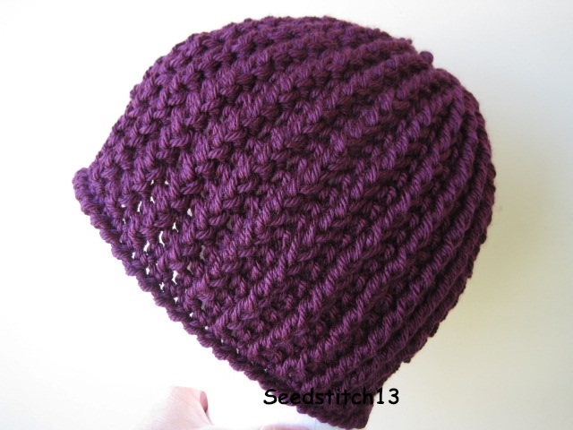 Seedstitch13: Gilbert Grape Hat Done!