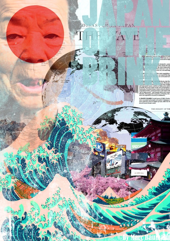 Flyer Goodness: More Striking Japan Relief Posters