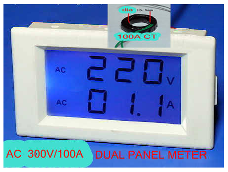 Digital volt-amp meter with amp sense question | Boat Design Net