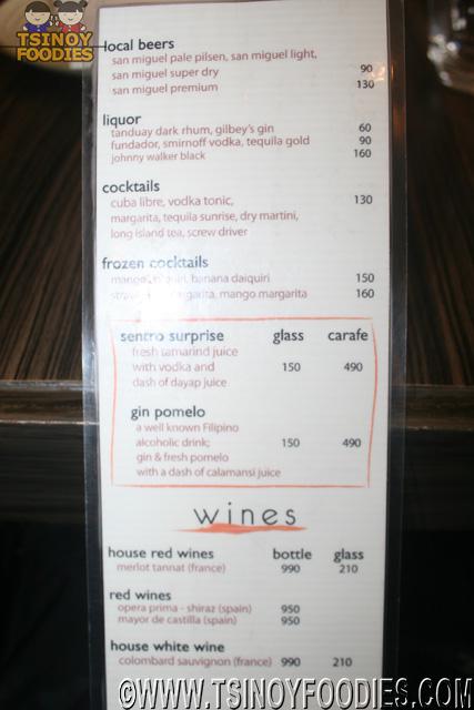 Sentro 1771: Modern Filipino Dining at Its Best | Tsinoy Foodies