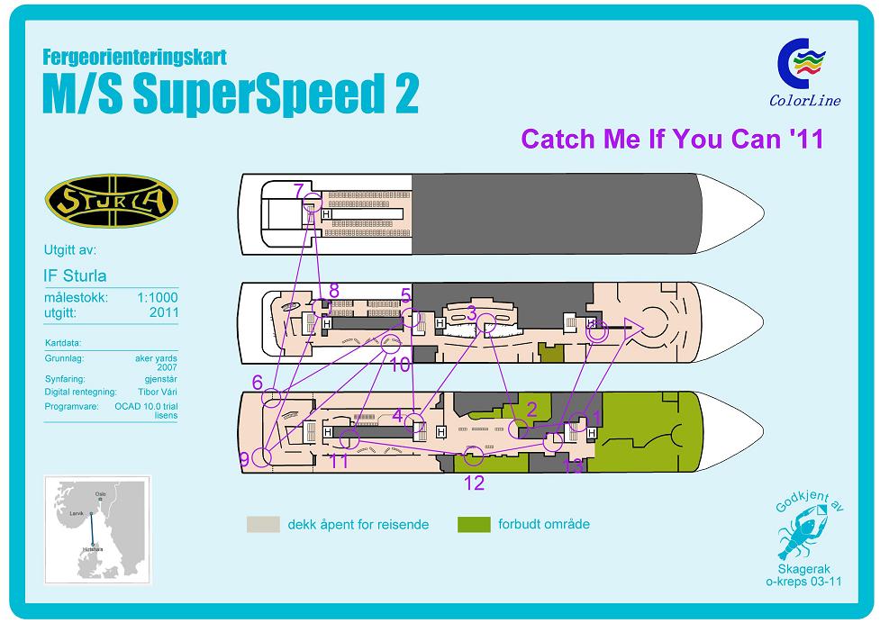 Streker på papir: M/S SuperSpeed 2