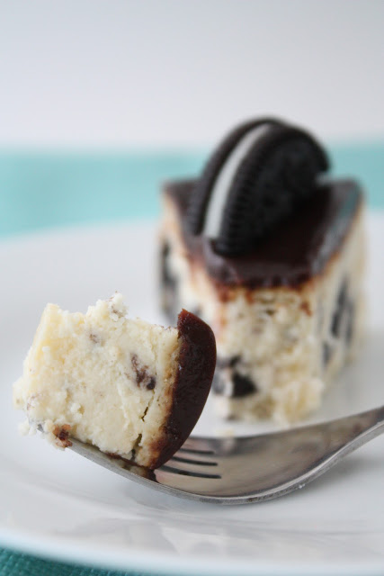 oreo cheesecake: an empty stomach filled