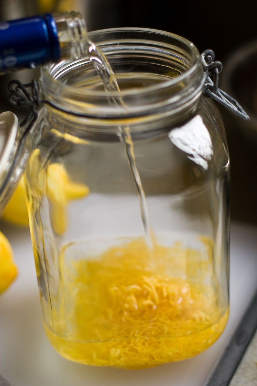 Sweet Savory Planet: Homemade Limoncello: Part 1
