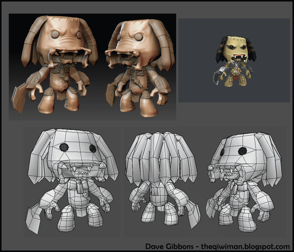 Dave's Art Stuff: Finished the LBP character costume mini