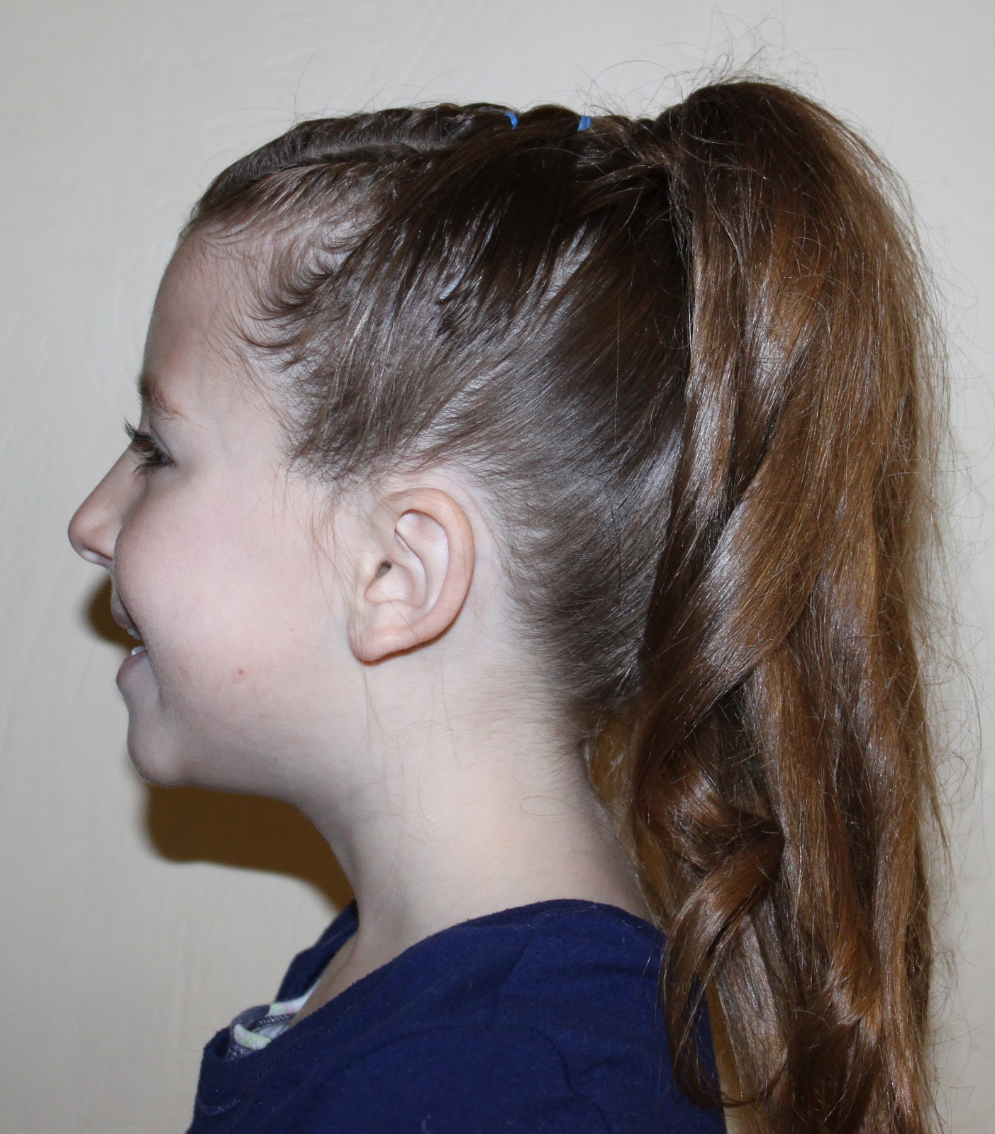 4 Mini Rolls to Ponytail