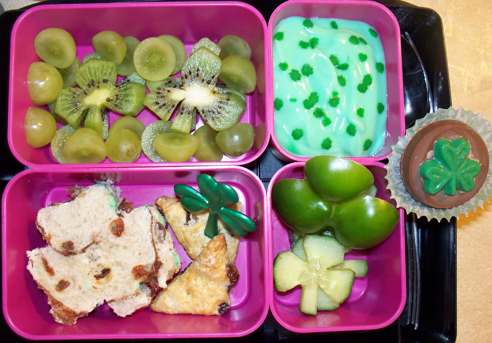 Molly's Lunch Box: St. Patrick's Day Lunch! ♣
