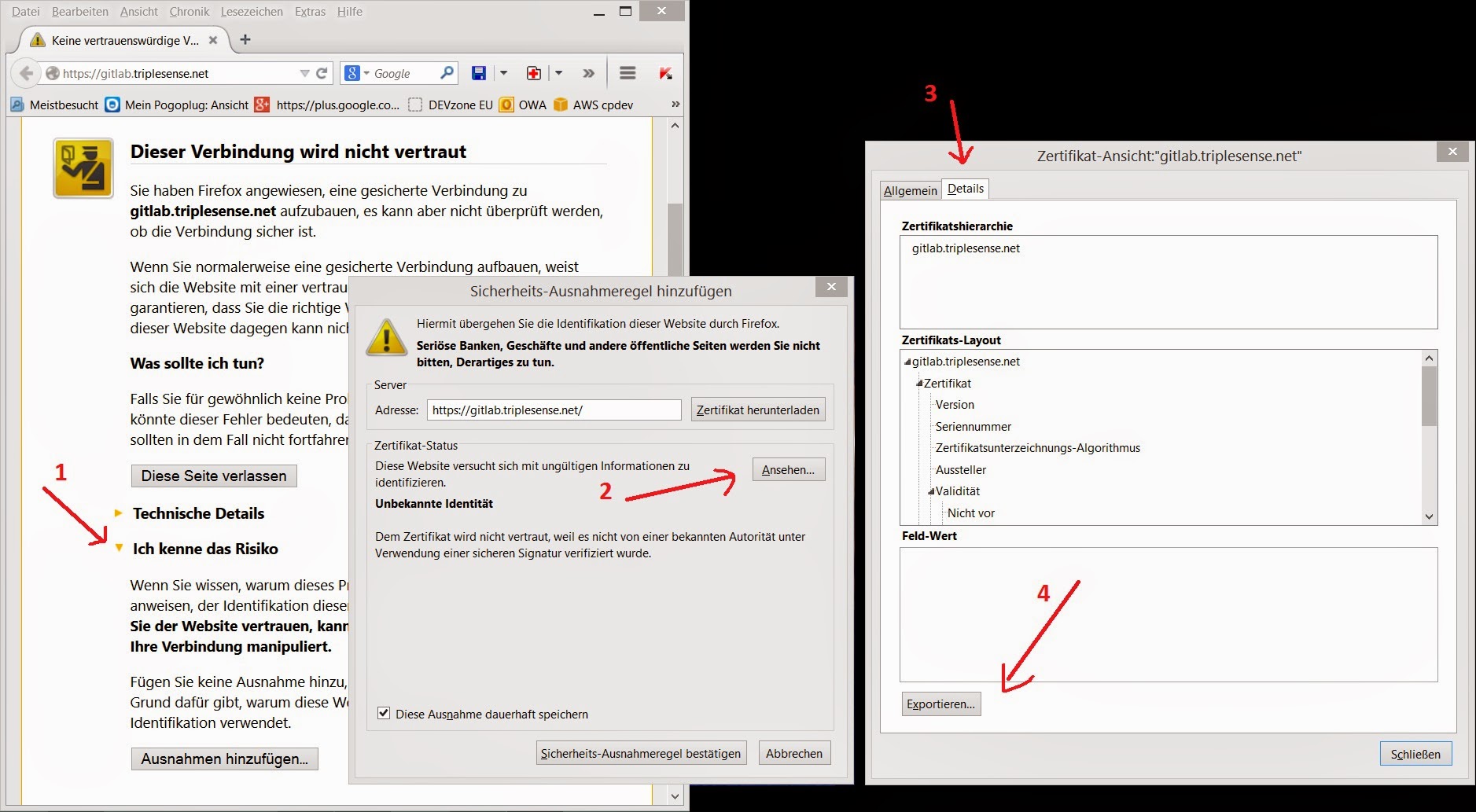 Resolving SSL Self-Signed Certificate Errors - SourceTree Knowledge ... Resolving SSL Self-Signed Certificate Errors - SourceTree Knowledge ...