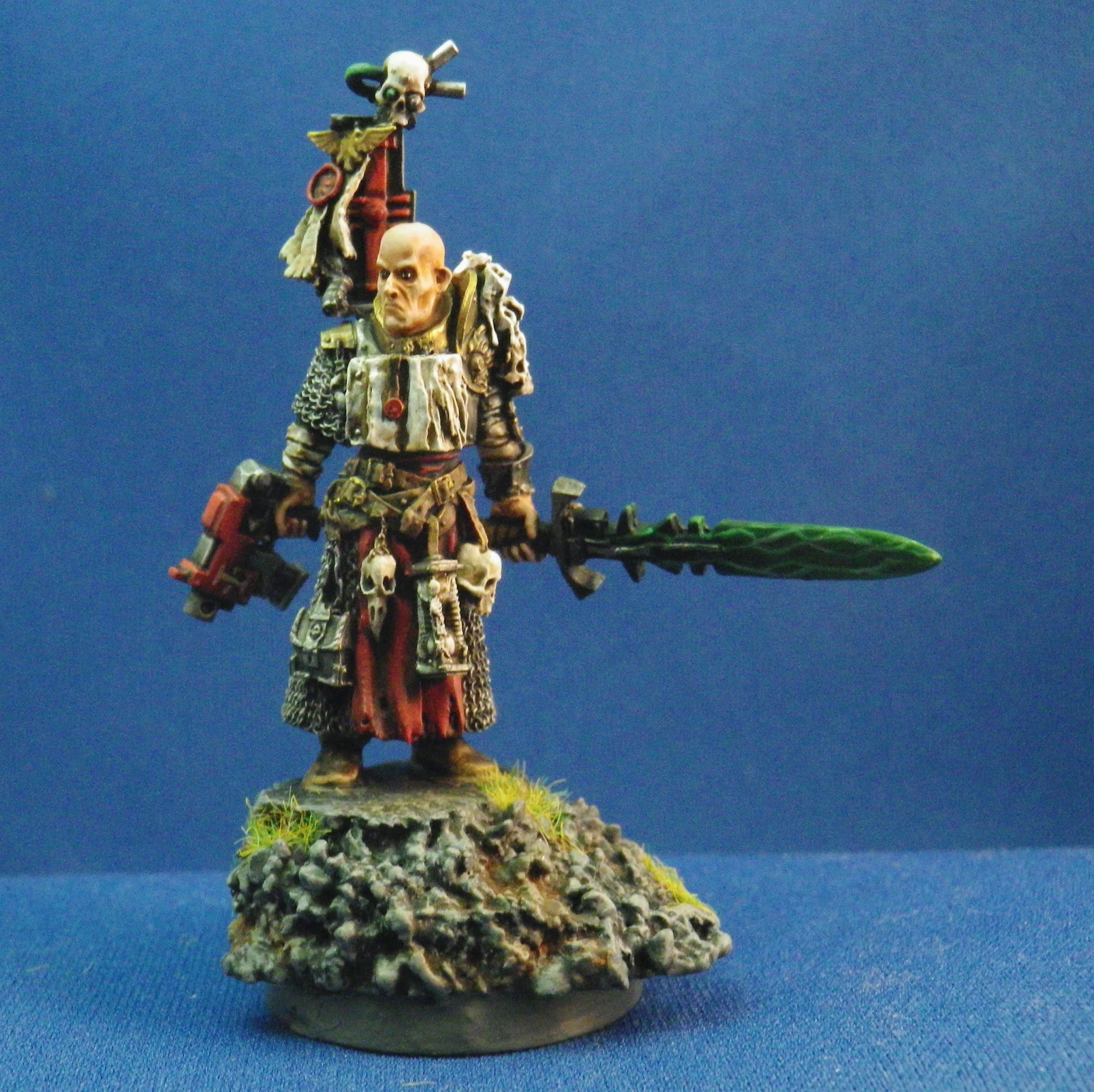 Miniature Tim: Inq28: The Finished Inquisitor and Retinue