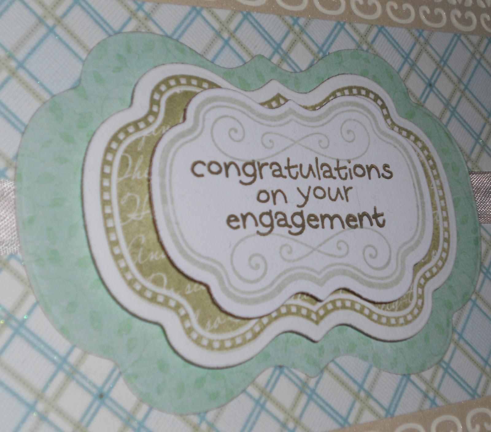 Craftilicious: Engagement Card