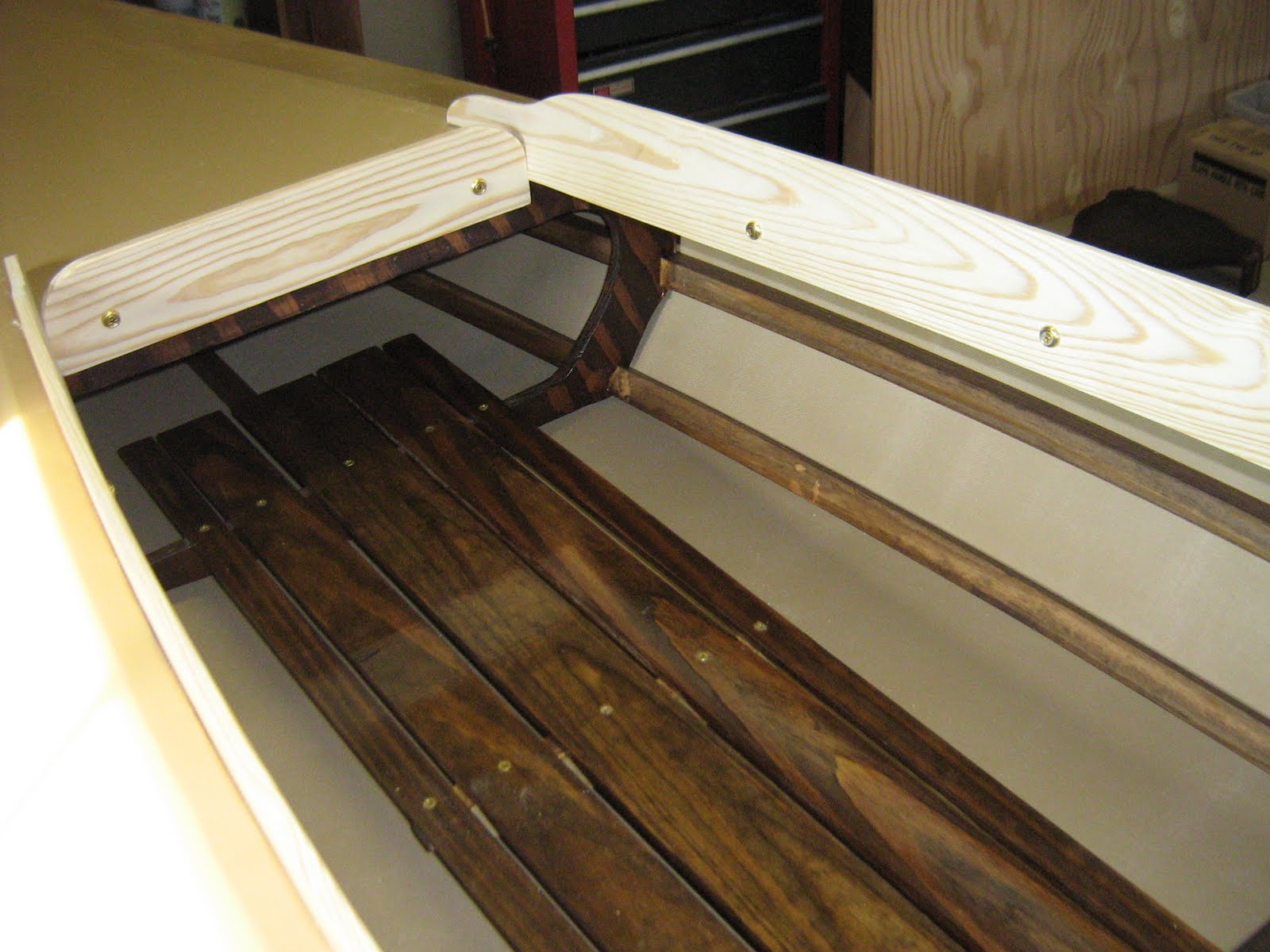 Boatbuilding: Cockpit Coaming & Rubrails