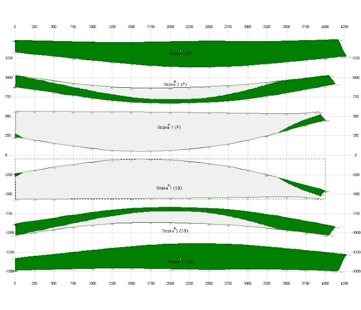Hard chine dinghy hull, flat patterns? | Boat Design Net