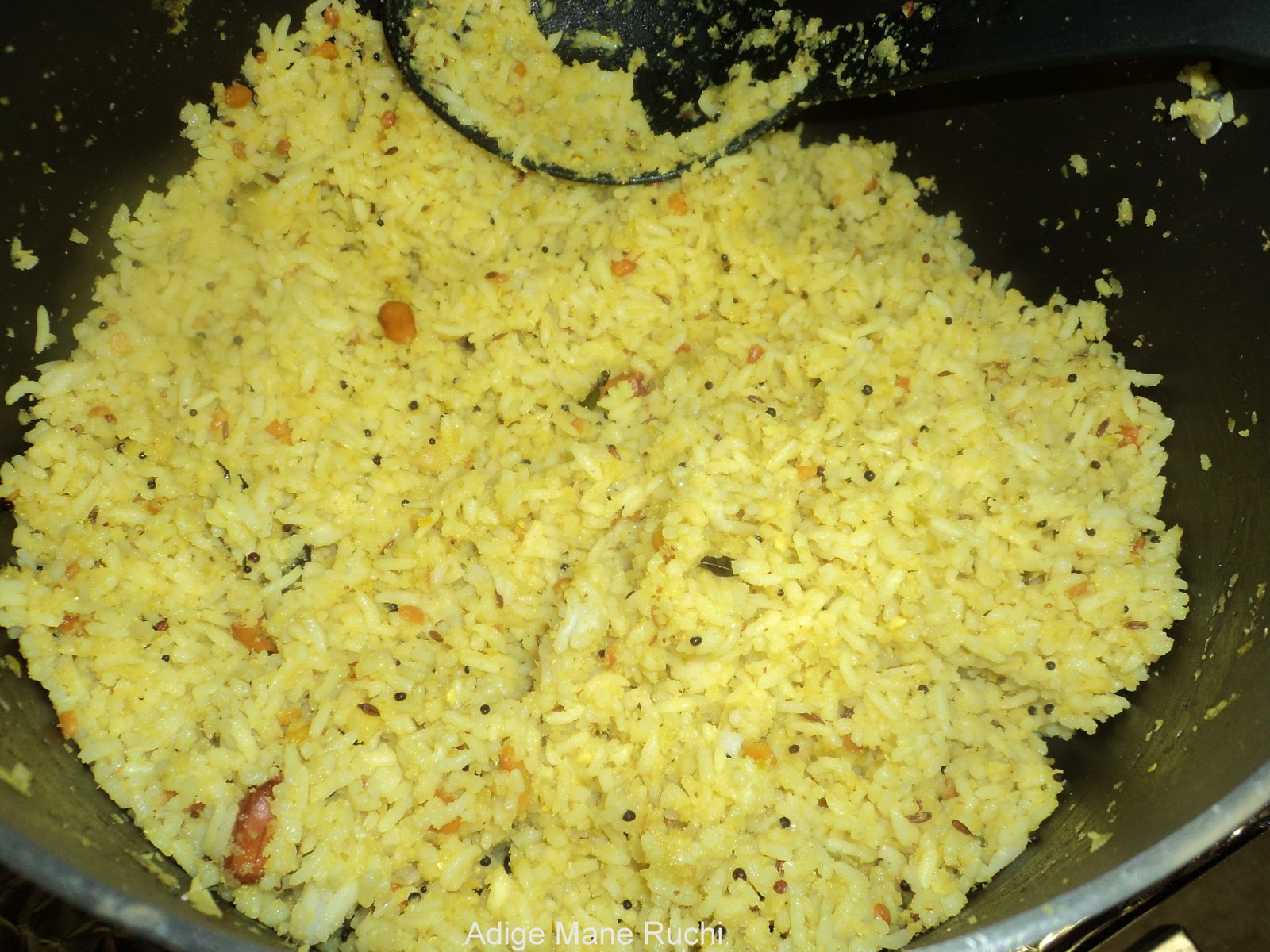 ADIGE MANE RUCHI: Mavina Kayi Chitranna/Mango Rice[Type-1]