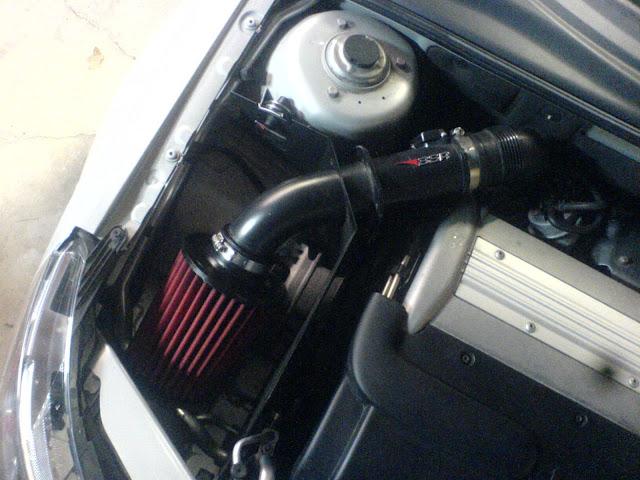 For Sale: - SOLD-BSR OptiFlow Saab 9-3 '03-11 Intake w/bigger AEM Dryflow filter | SaabCentral ...