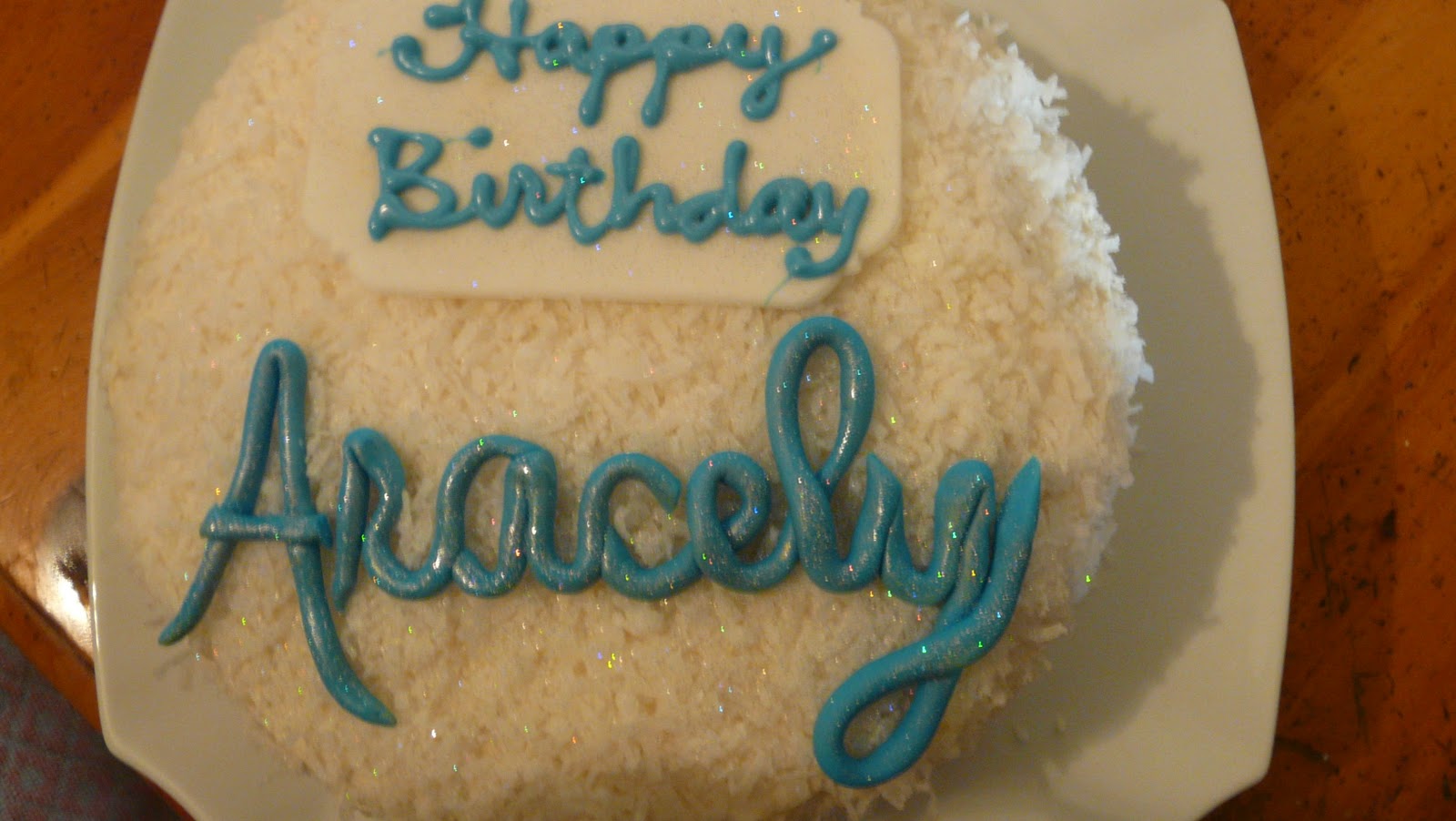 sug·ar from the heart bakeshop: Happy Birthday Coconut Cake