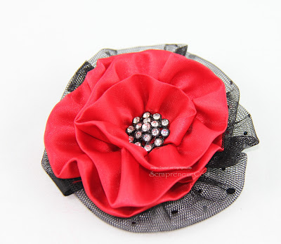 Jinky's Crafts & Designs: Fabric Flowers Collection - In Progress...