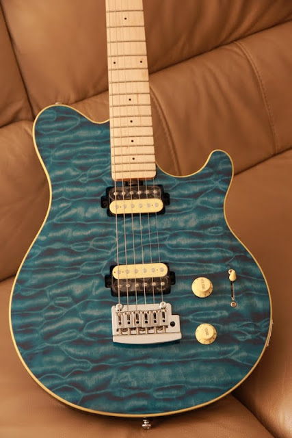 Sterling SUB AX3 by MusicMan Trans Blue