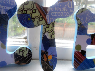 Chocolate, Drool and Kisses: Fun Funky Letters