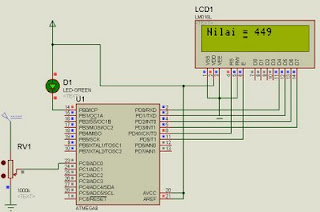 Aplikasi ADC pada ATMega8 dengan Bahasa Bascom AVR - BELAJAR - MIKROKONTROLER