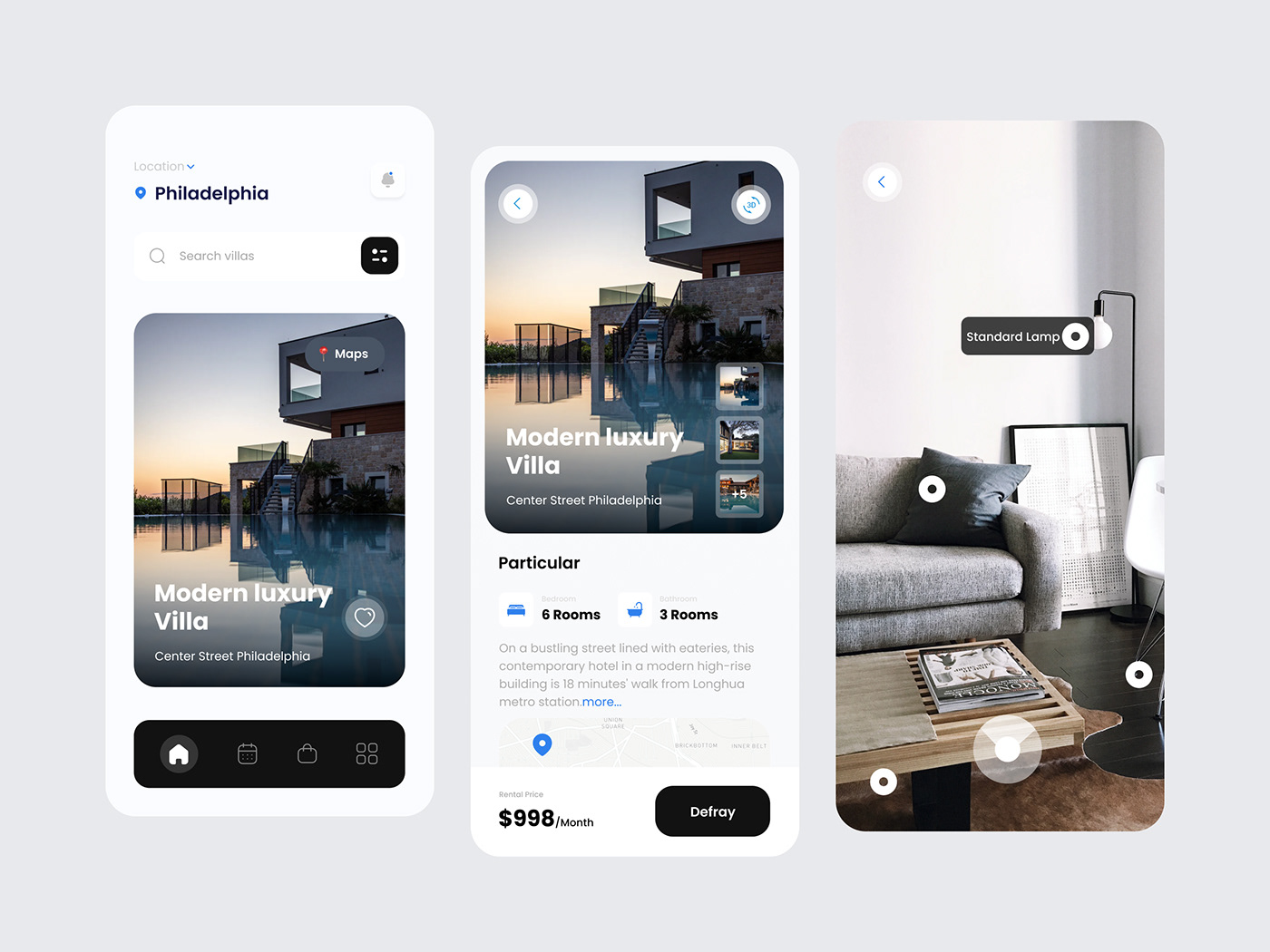 UI Inspiration — Villa travel app UI Inspiration — Villa travel app