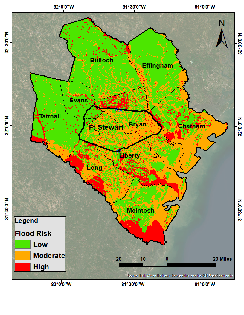 Mapping Flood Vulnerability in the Savannah Metro Area Mapping Flood Vulnerability in the Savannah Metro Area