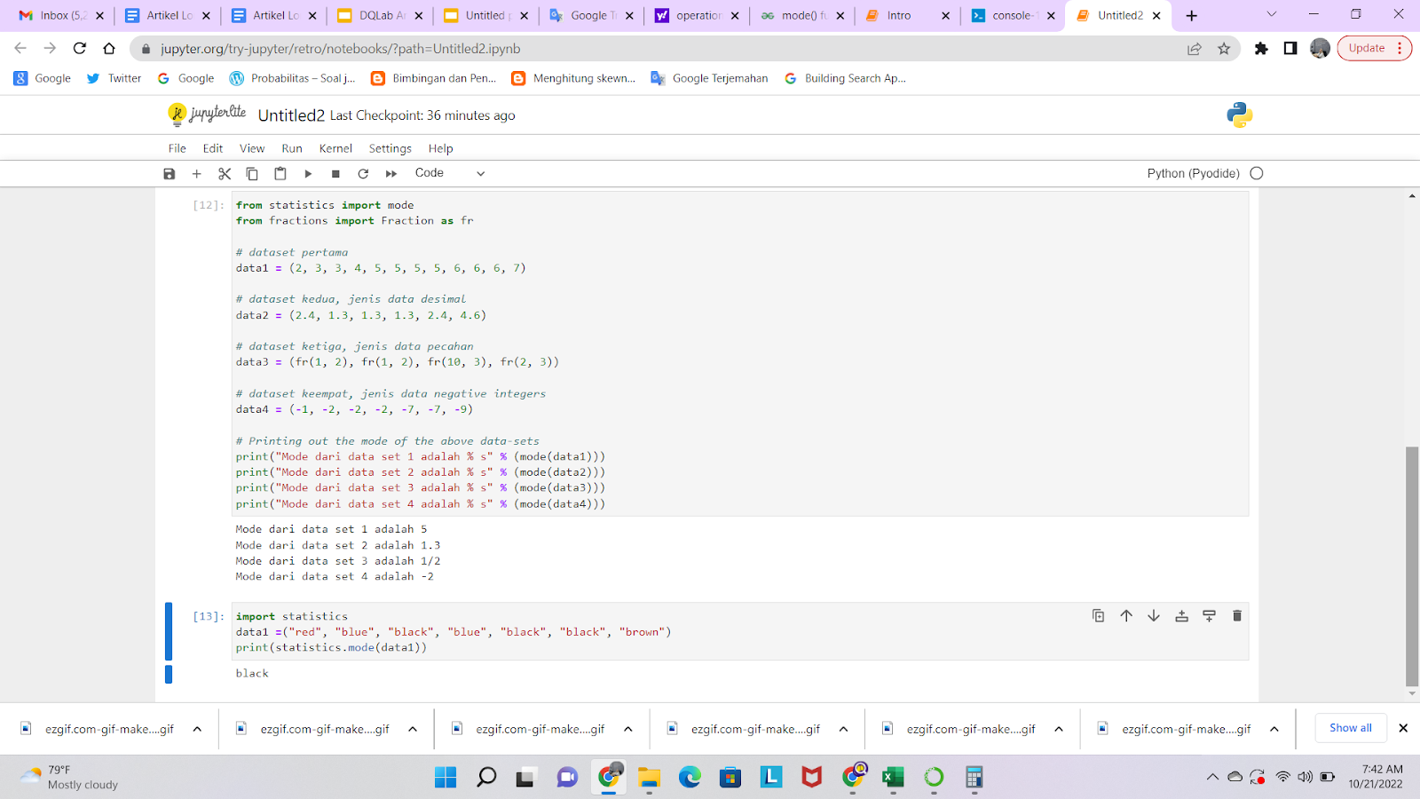 Fungsi Mode Python untuk Berbagai Jenis Dataset Fungsi Mode Python untuk Berbagai Jenis Dataset