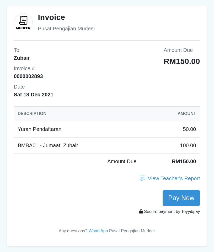 Borang Pendaftaran Pelajar Baharu – Mudeer Borang Pendaftaran Pelajar Baharu – Mudeer