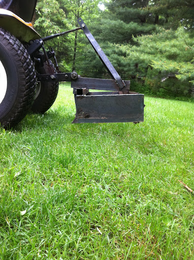 I built a grader box for my MTD 995 | My Tractor Forum