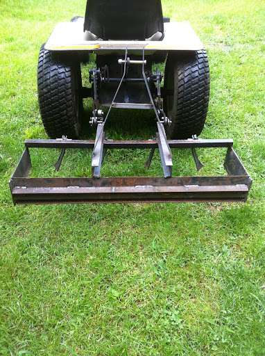 I built a grader box for my MTD 995 | My Tractor Forum