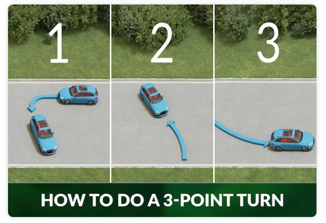 3 Point Turns: Your How-To Guide for Safe Maneuvers 3 Point Turns: Your How-To Guide for Safe Maneuvers